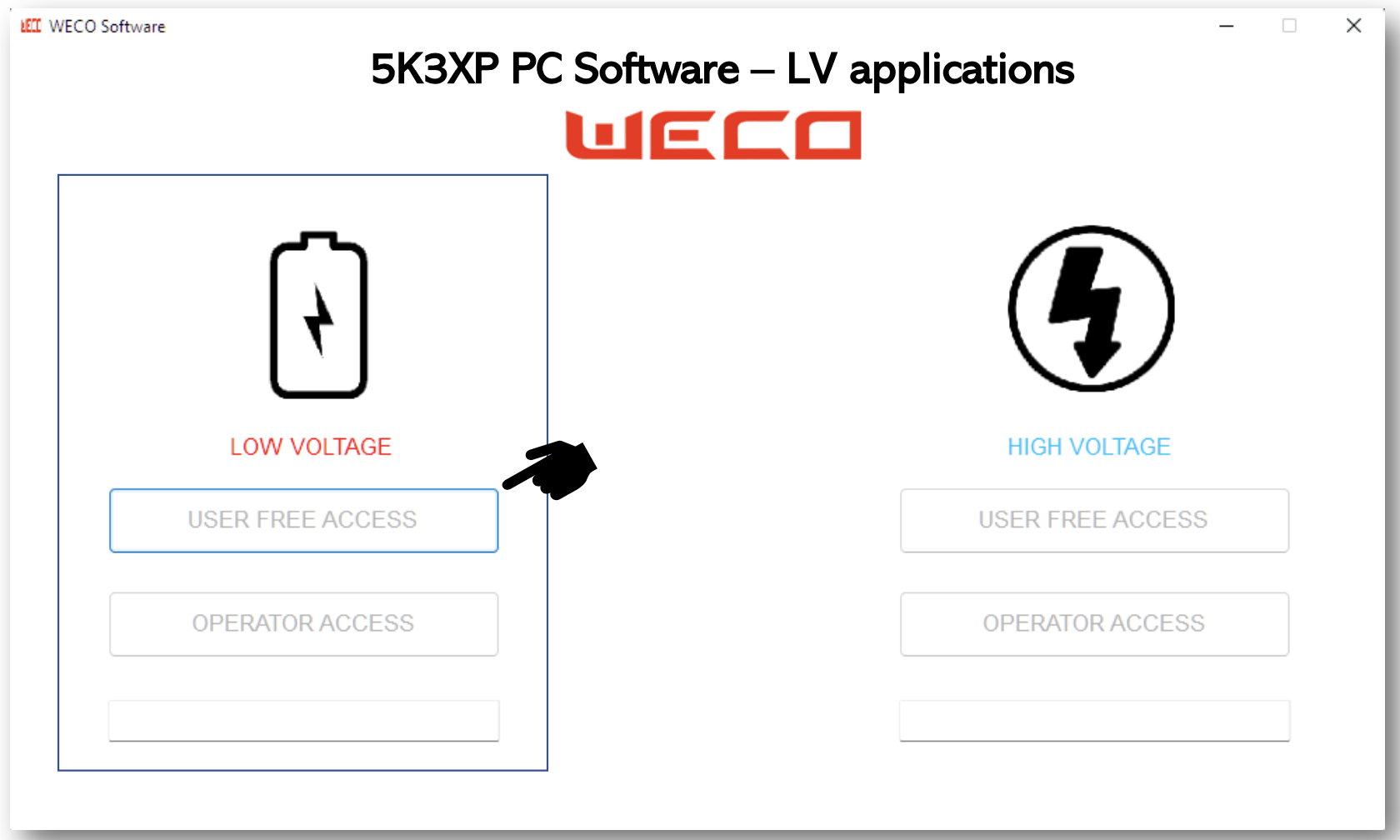 Weco batteries | Manuel next3